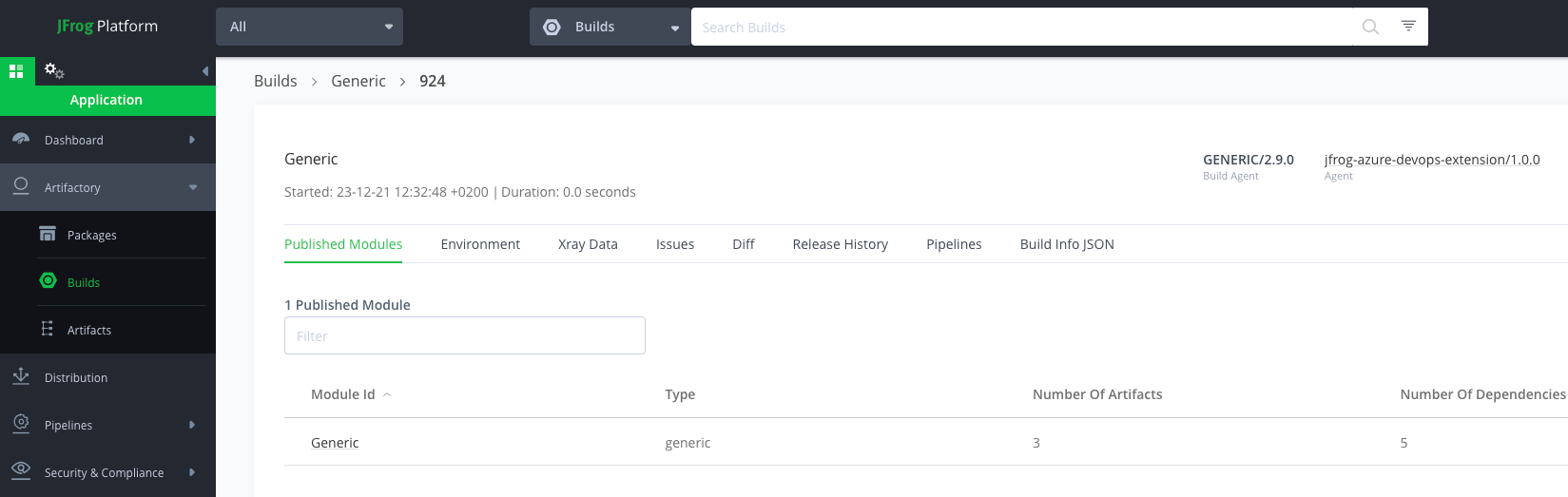 JFrog - Visual Studio Marketplace